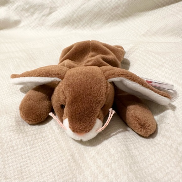 Ty | Toys | Bnwt Vintage Ty Beanie Baby Ears The Brown Bunny Rabbit ...